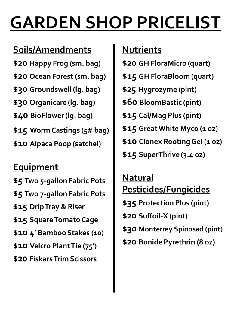 The Cannabis Nursery, Bakery, Gardening & Dispensary – Premium Plants ...